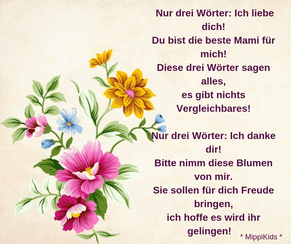 Muttertagssprüche | MippiKids